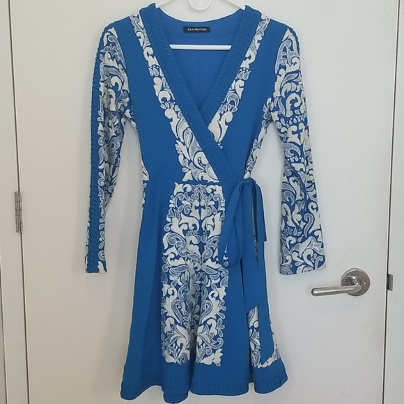 Kas New York | Dresses | Kas New York Turquoise Blue Dress | Poshmark